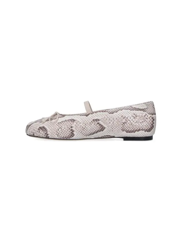 STUART WEITZMAN Prima Bow Ballet Flats - Cream