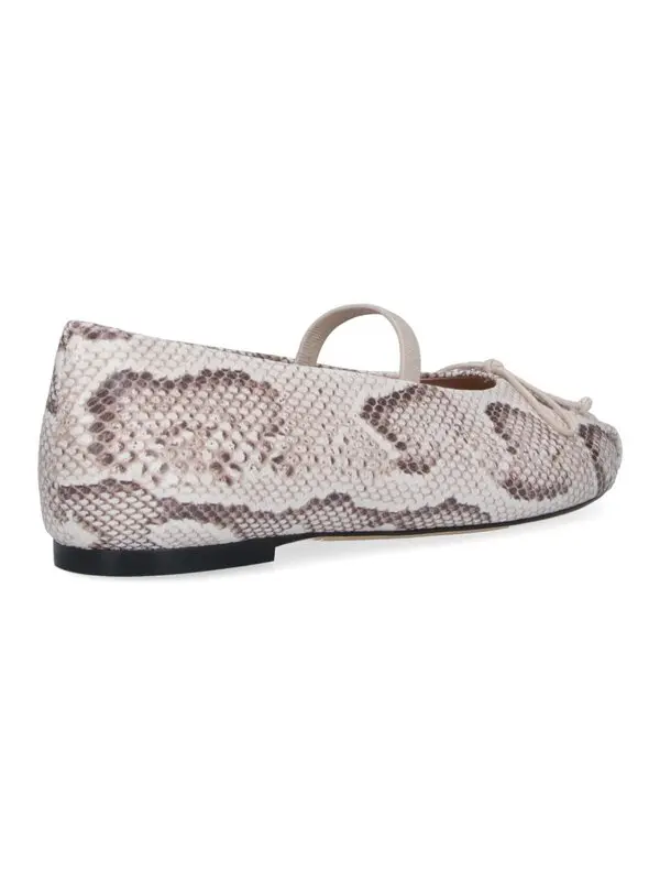 STUART WEITZMAN Prima Bow Ballet Flats - Cream