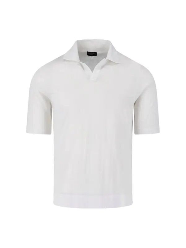 Zegna Cotton Polo - White