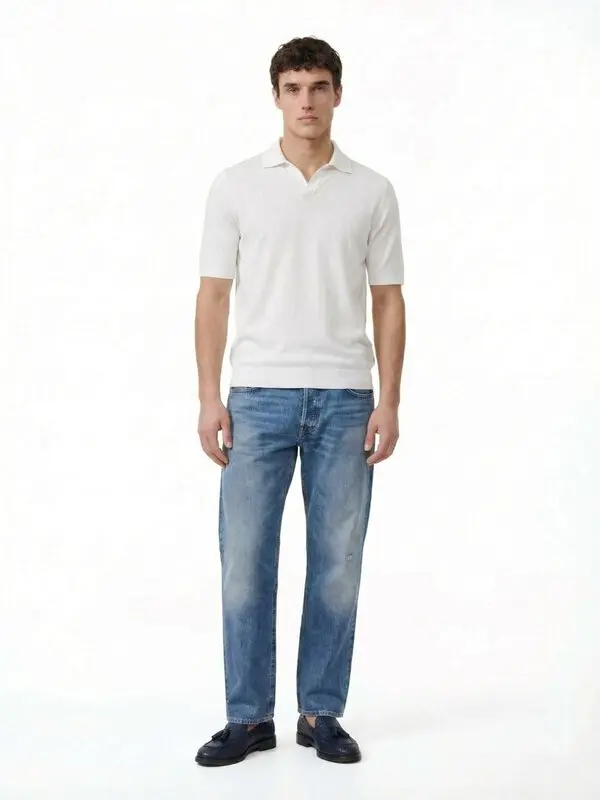 Zegna Cotton Polo - White
