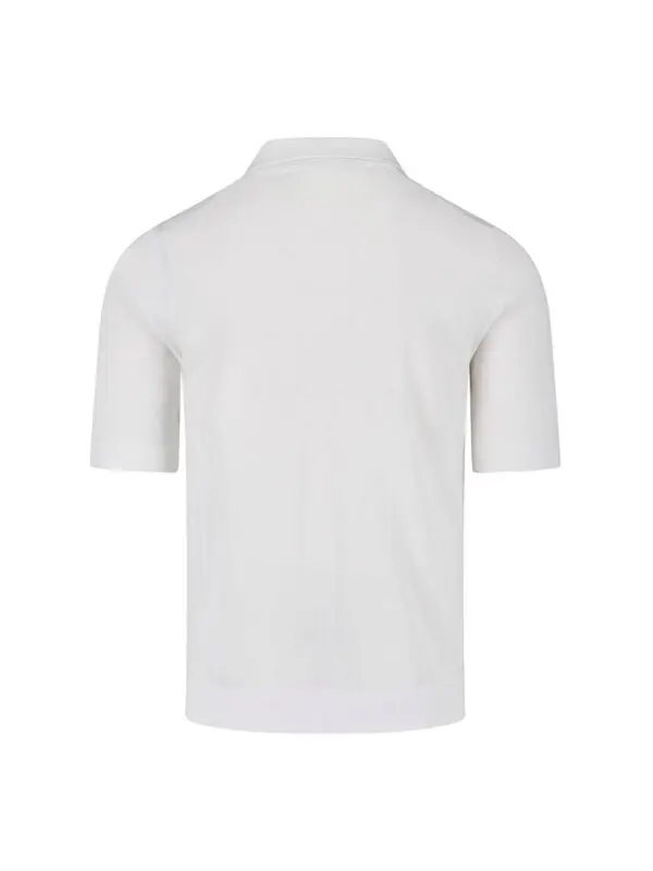 Zegna Cotton Polo - White