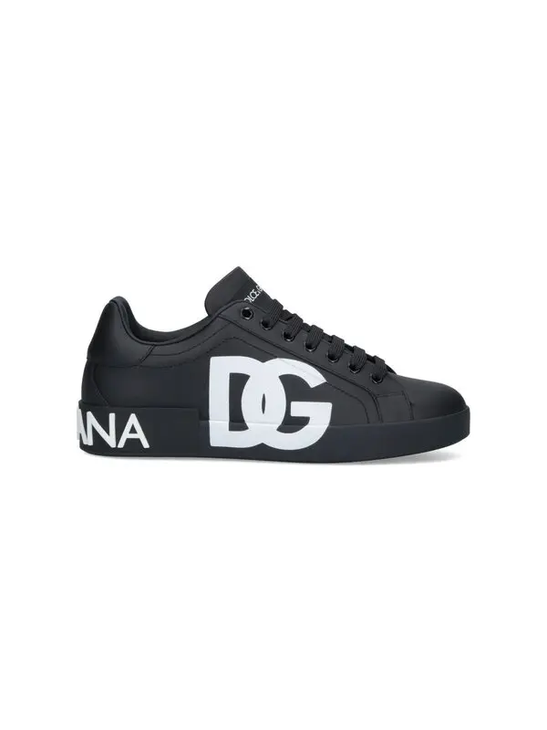 Dolce & Gabbana Portofino" Sneakers - Black