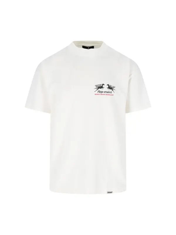 REPRESENT T-shirt "24 Hour Service - White