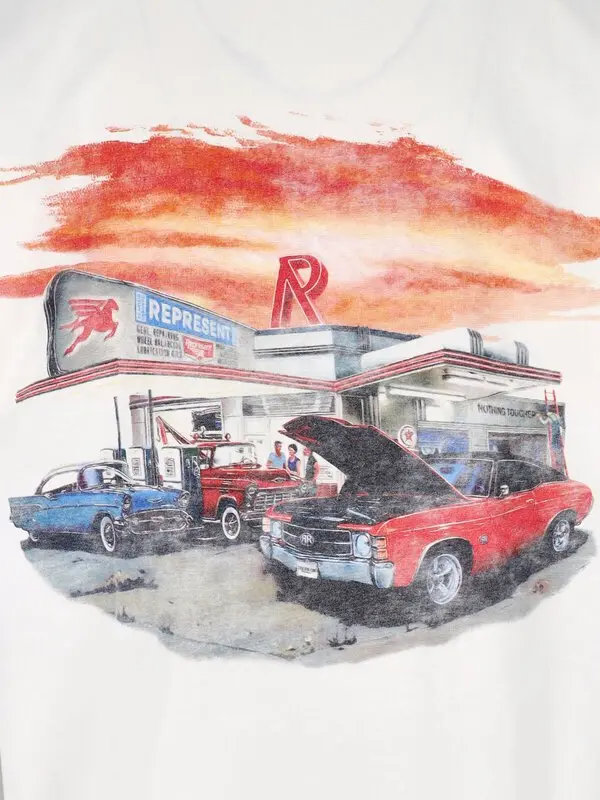 REPRESENT T-shirt "24 Hour Service - White