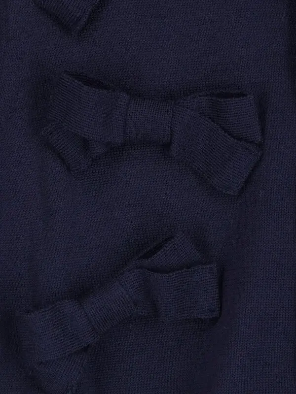 Comme Des Garçons Bow Detail Cardigan