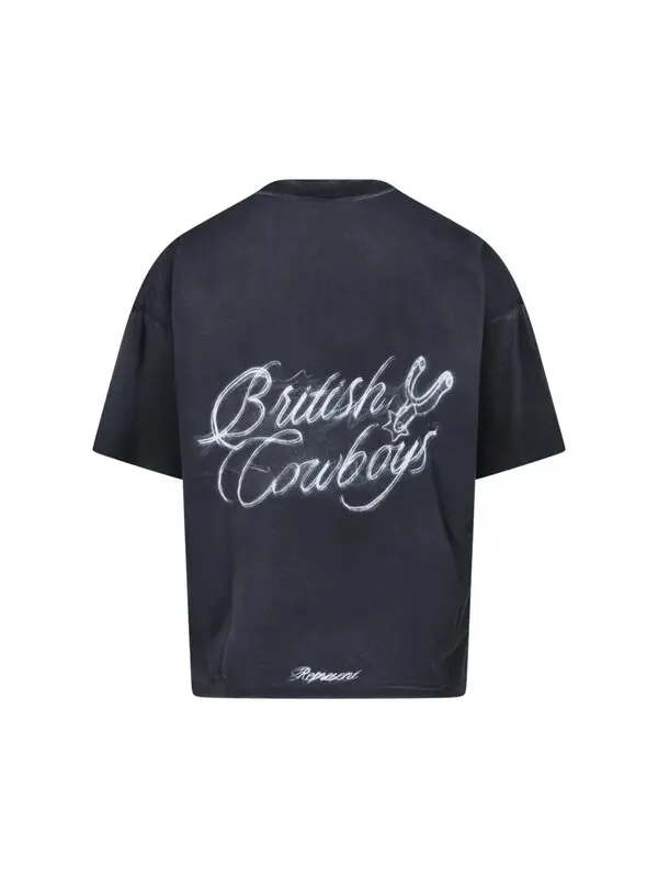 REPRESENT T-shirt "british Cowboys - Black