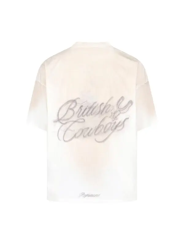 REPRESENT T-shirt "british Cowboys - Cream