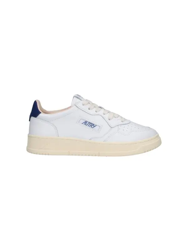 AUTRY Medalist Low-top Leather Sneakers - White