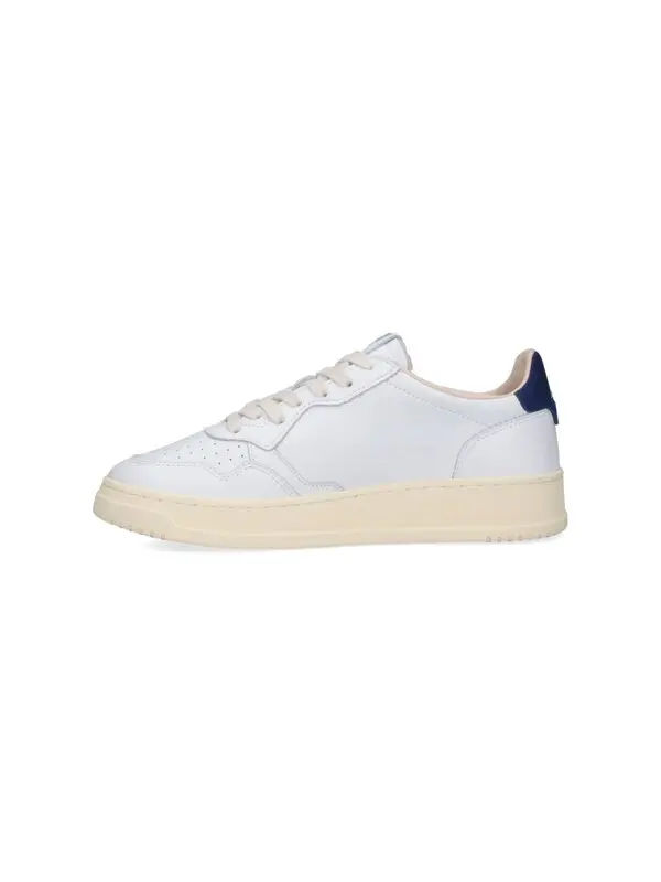 AUTRY Medalist Low-top Leather Sneakers - White