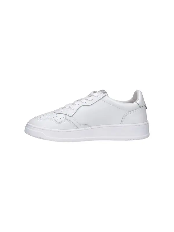 AUTRY Medalist Low-top Leather Sneakers - White