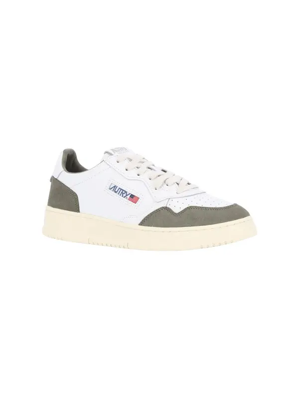 AUTRY Medalist Low-top Leather Sneakers - White