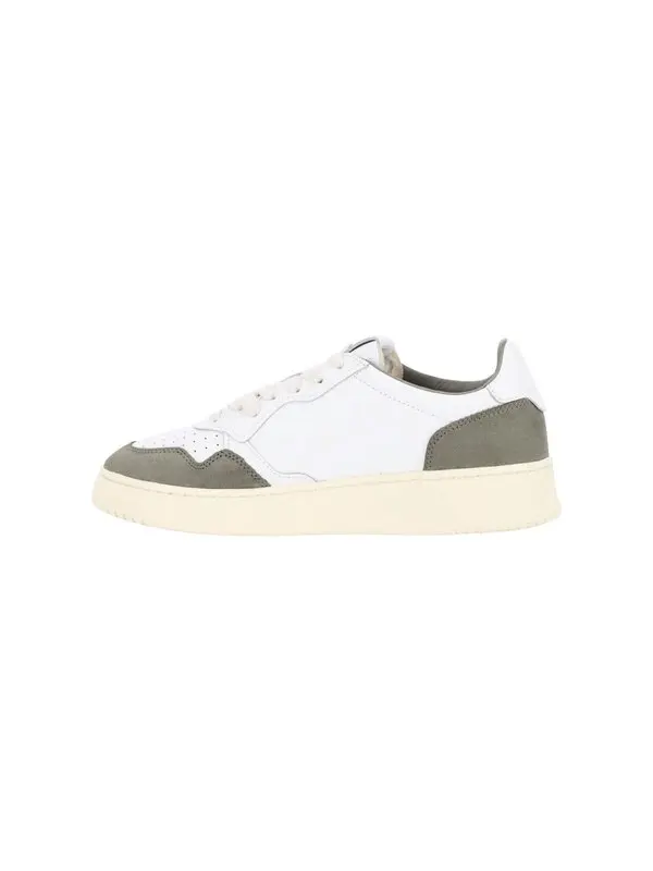 AUTRY Medalist Low-top Leather Sneakers - White