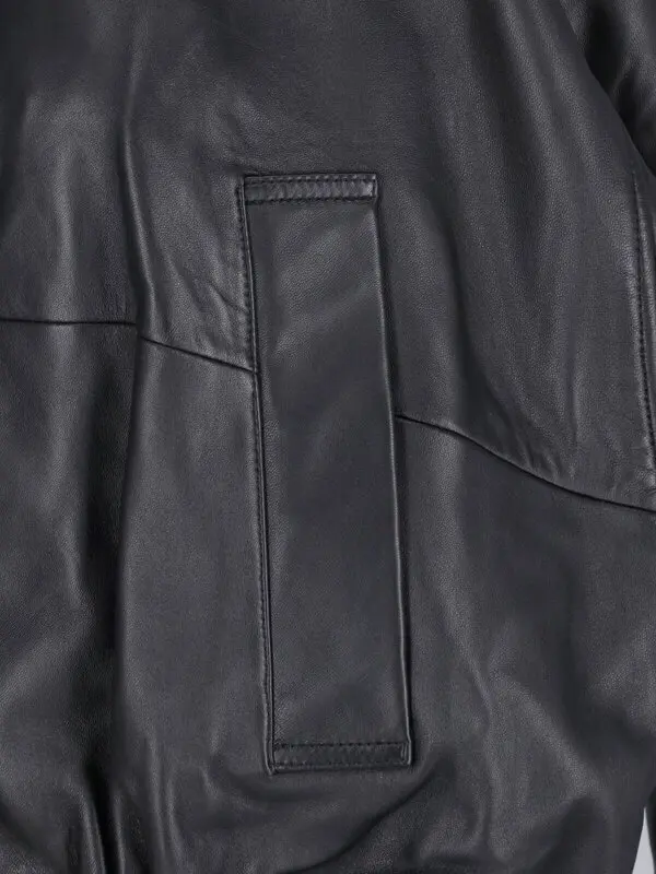 Sportmax Lambskin Bomber Jacket