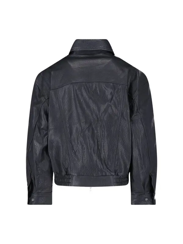Sportmax Lambskin Bomber Jacket