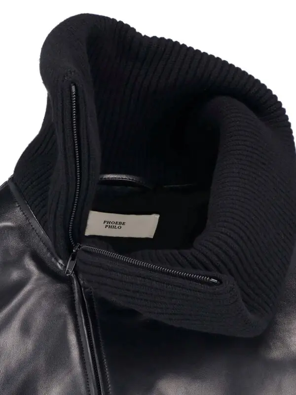 Sportmax Lambskin Bomber Jacket