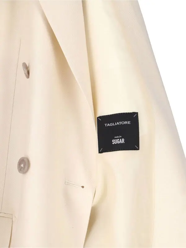 Tagliatore T Jasmine Double-breasted Suit - Cream
