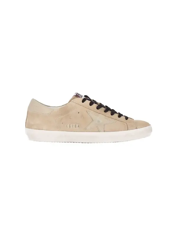 GOLDEN GOOSE Super-star Sneakers - Beige