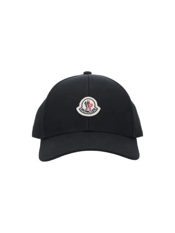 C.P. COMPANY Moncler Baseball Cap - Black