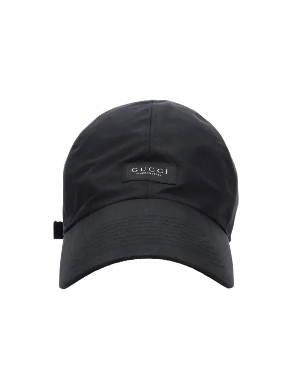 Miu Miu Moncler Baseball Cap With Logo - Black