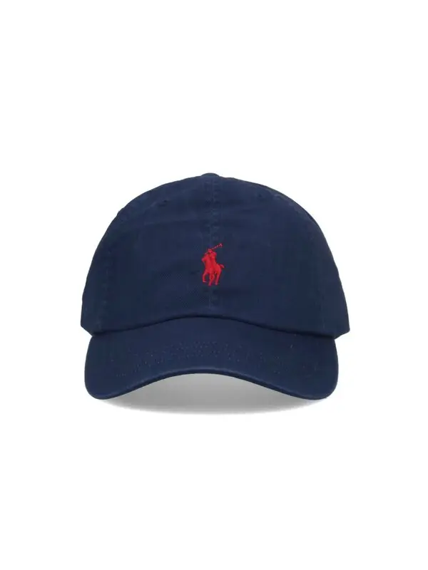 Polo Ralph Lauren Moncler Baseball Cap With Embroidered Logo - Blue