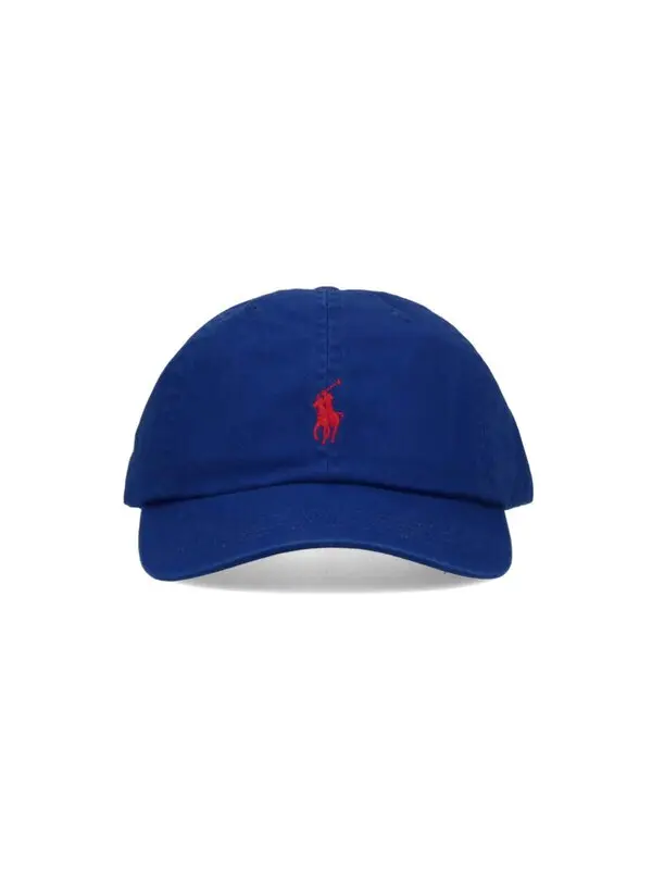 Polo Ralph Lauren Moncler Baseball Cap With Embroidered Logo - Blue