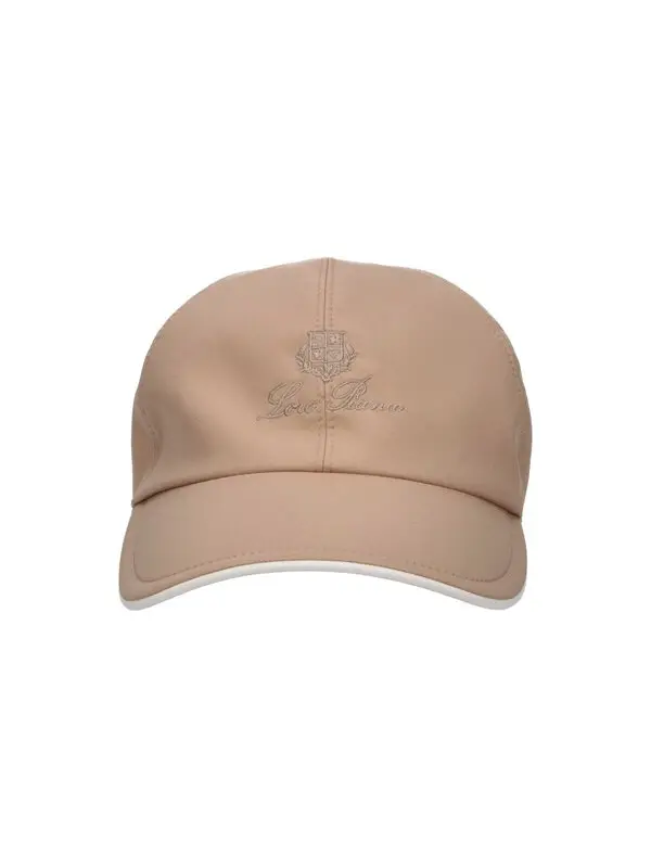 Moncler Baseball Cap With Logo - Brown