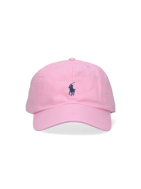 Polo Ralph Lauren Baseball Cap With Logo - Pink