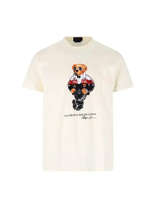 Polo Ralph Lauren T-shirt "polo Bear - Cream