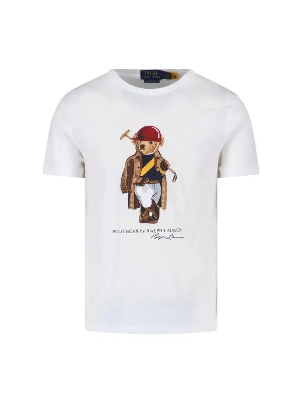 Polo Ralph Lauren T-shirt "polo Bear - White