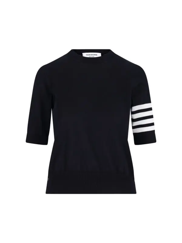 Thom Browne 4-bar Sweater - Blue