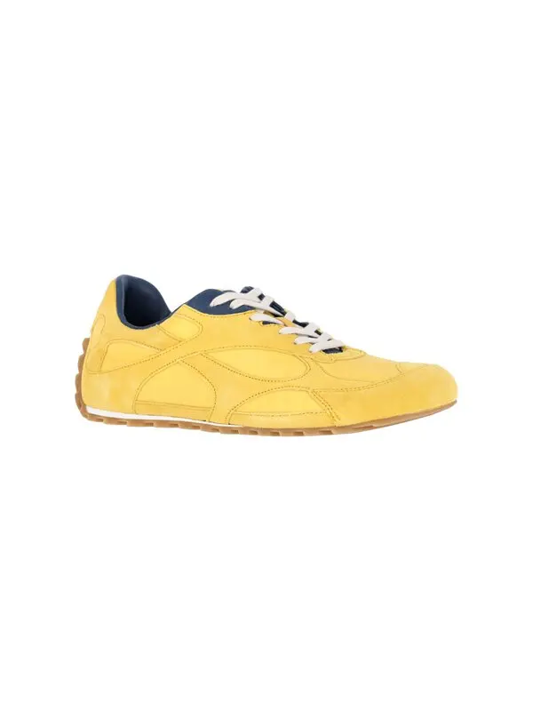 Bottega Veneta Orbit Flash Sneakers - Yellow