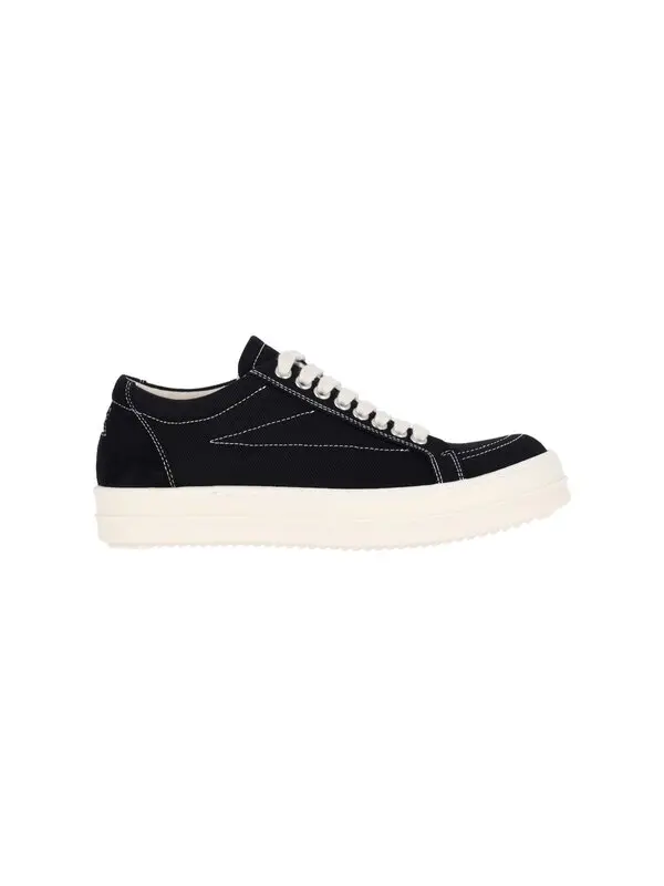 Rick Owens Low-top Sneakers - Black
