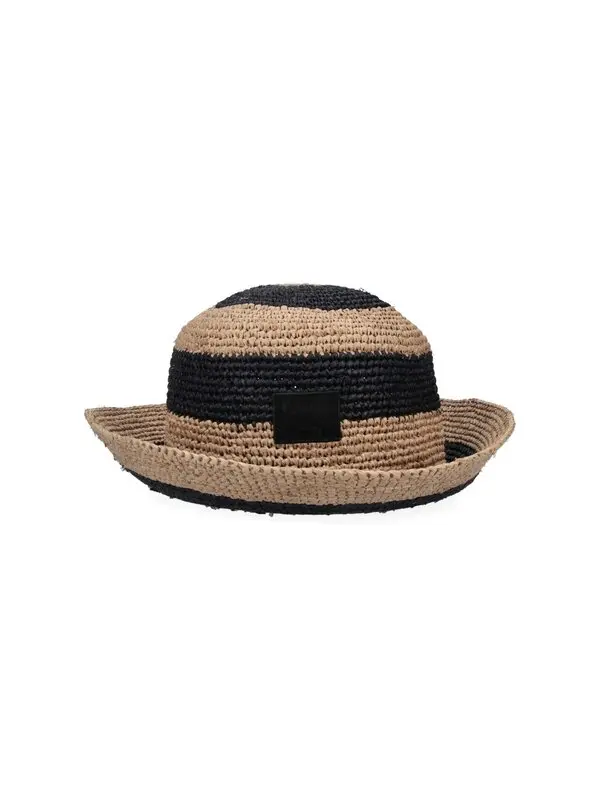 Paul Smith Trilby Straw Hat - Beige