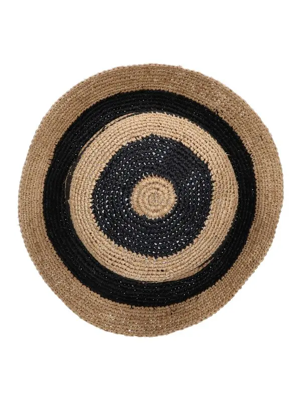 Paul Smith Trilby Straw Hat - Beige