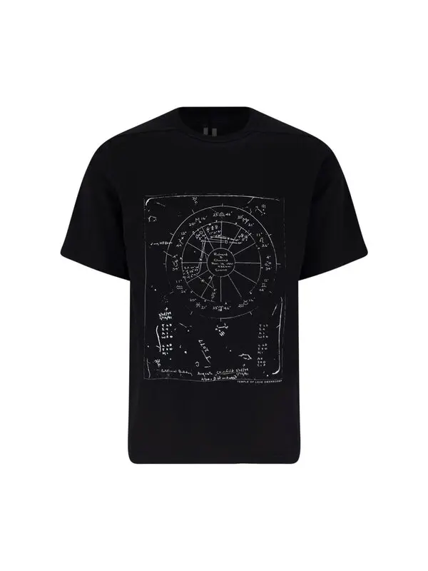 Rick Owens T-shirt "brad - Black