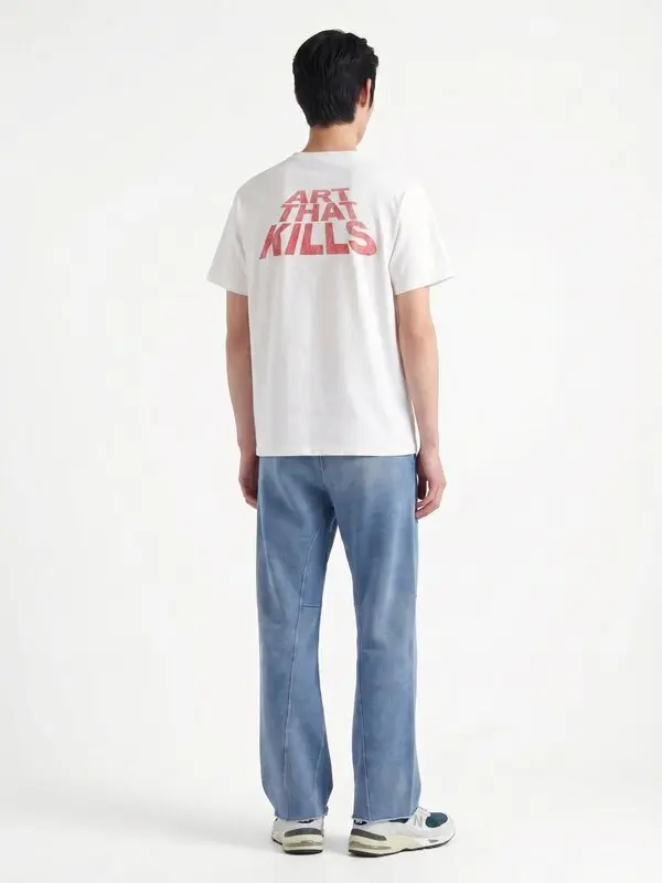 GALLERY DEPT. T-shirt "skeleton Beach - White