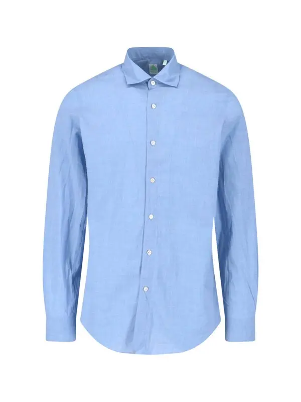 FINAMORE 1925 Shirt "gaeta - Light Blue