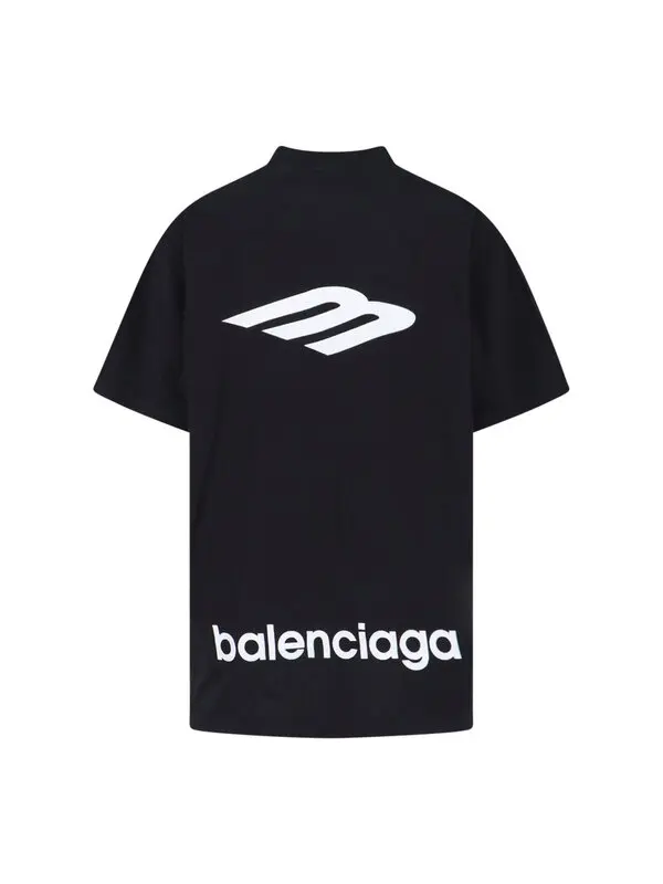Balenciaga T-shirt "3b Sports Icon - Black