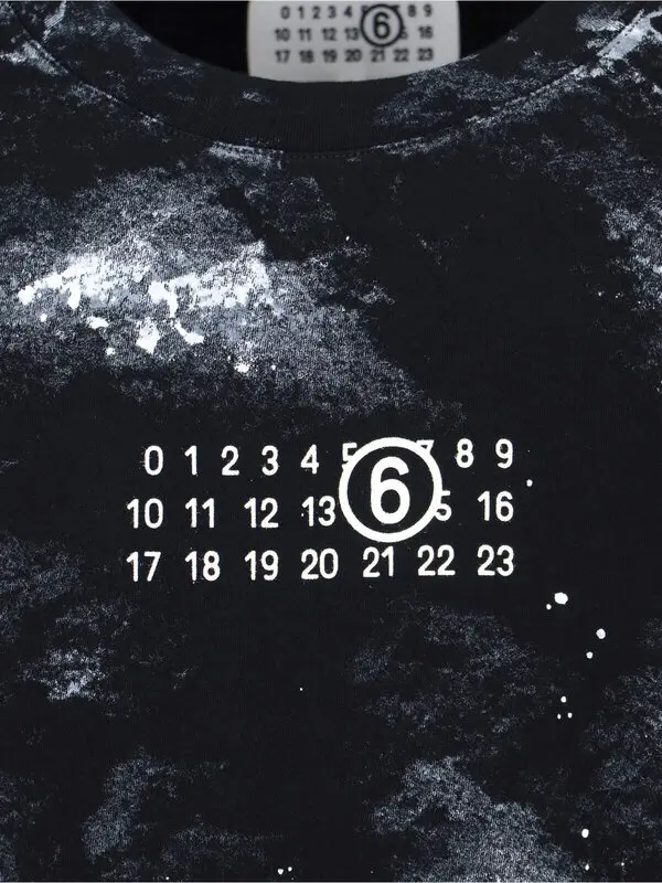 MAISON MARGIELA T-shirt "numeric - Black