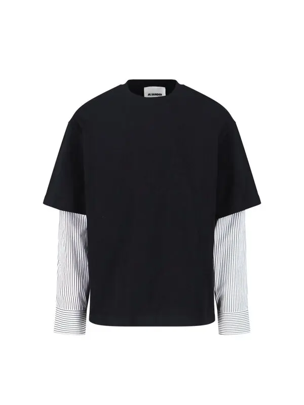 GOLDEN GOOSE Crew Neck T-shirt - Black