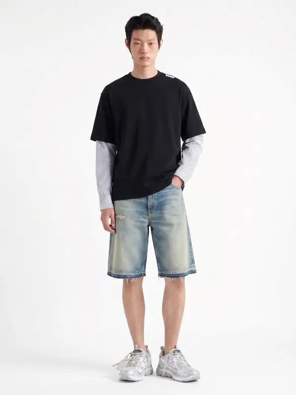 GOLDEN GOOSE Crew Neck T-shirt - Black