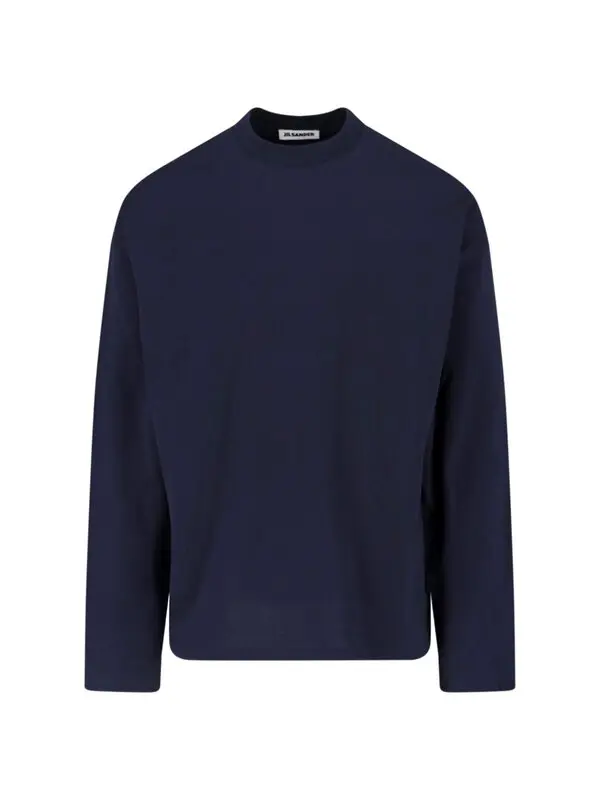 GOLDEN GOOSE Crew Neck T-shirt - Blue