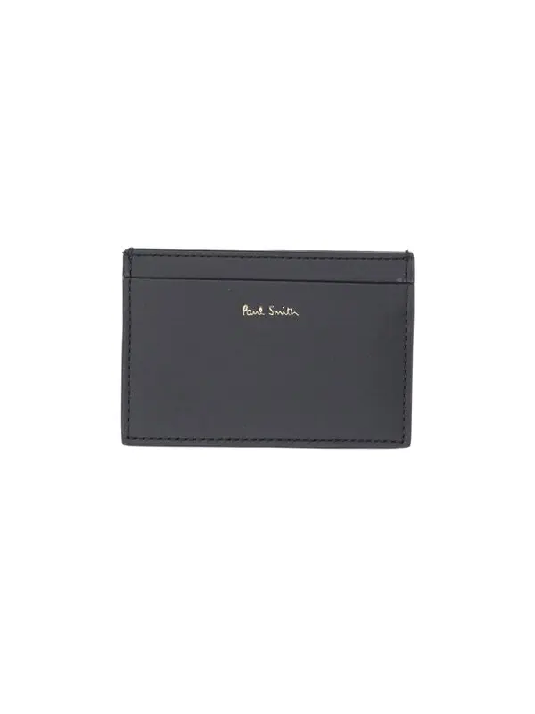 Paul Smith Card Holder "signature Stripe - Black