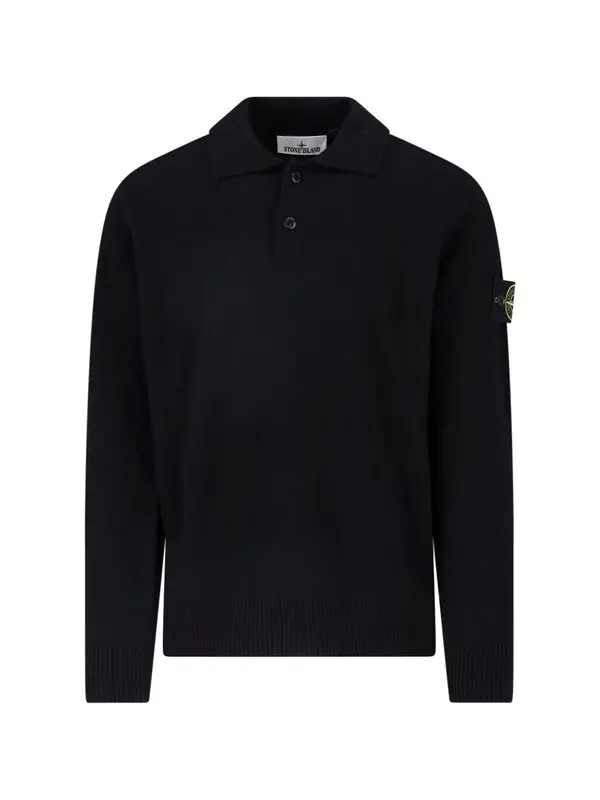 Stone Island Virgin Wool Polo