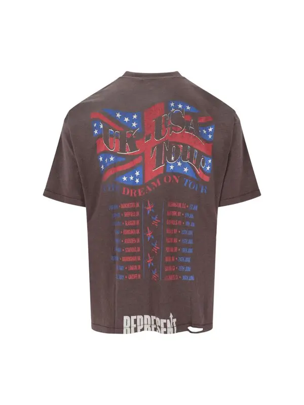 REPRESENT T-shirt "dream On Tour - Brown