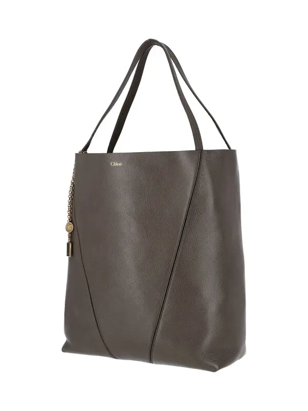 Chloé Spin Large Tote - Gray