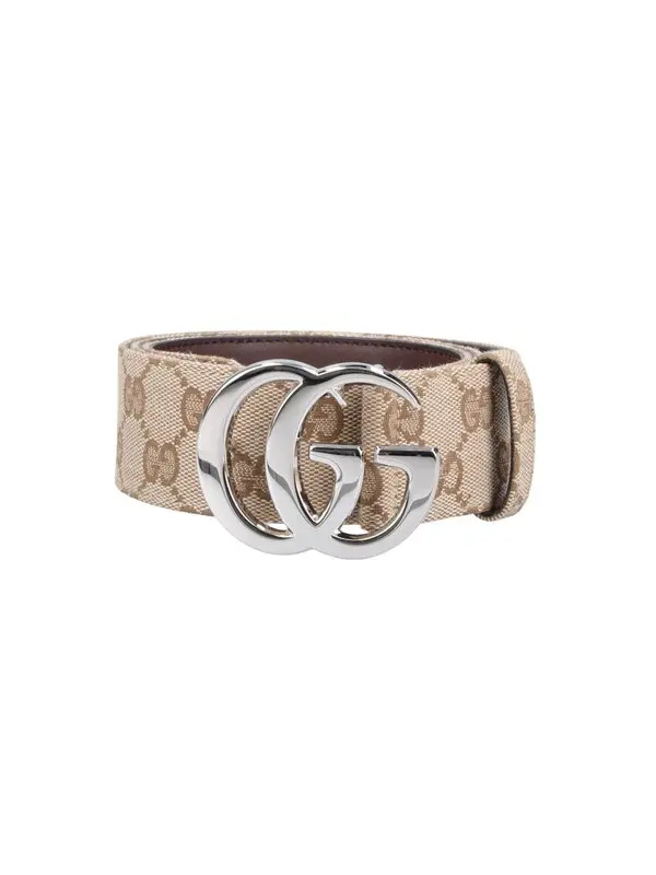 Gucci Gg Marmont Belt - Beige