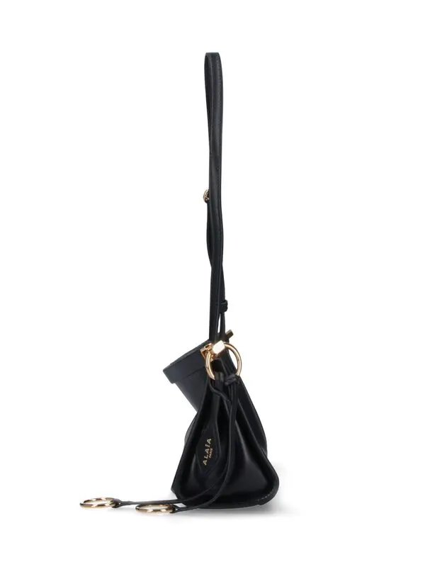 Alaïa Small "le Click East West" Shoulder Bag - Black
