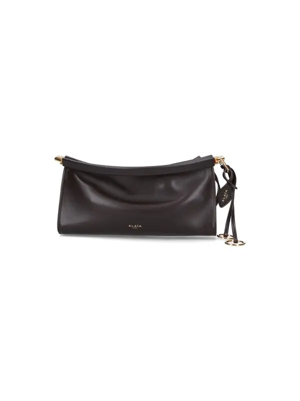 Alaïa Small "le Click East West" Shoulder Bag - Brown