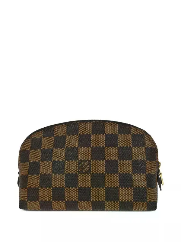 LOUIS VUITTON Damier Ebène Makeup Bag